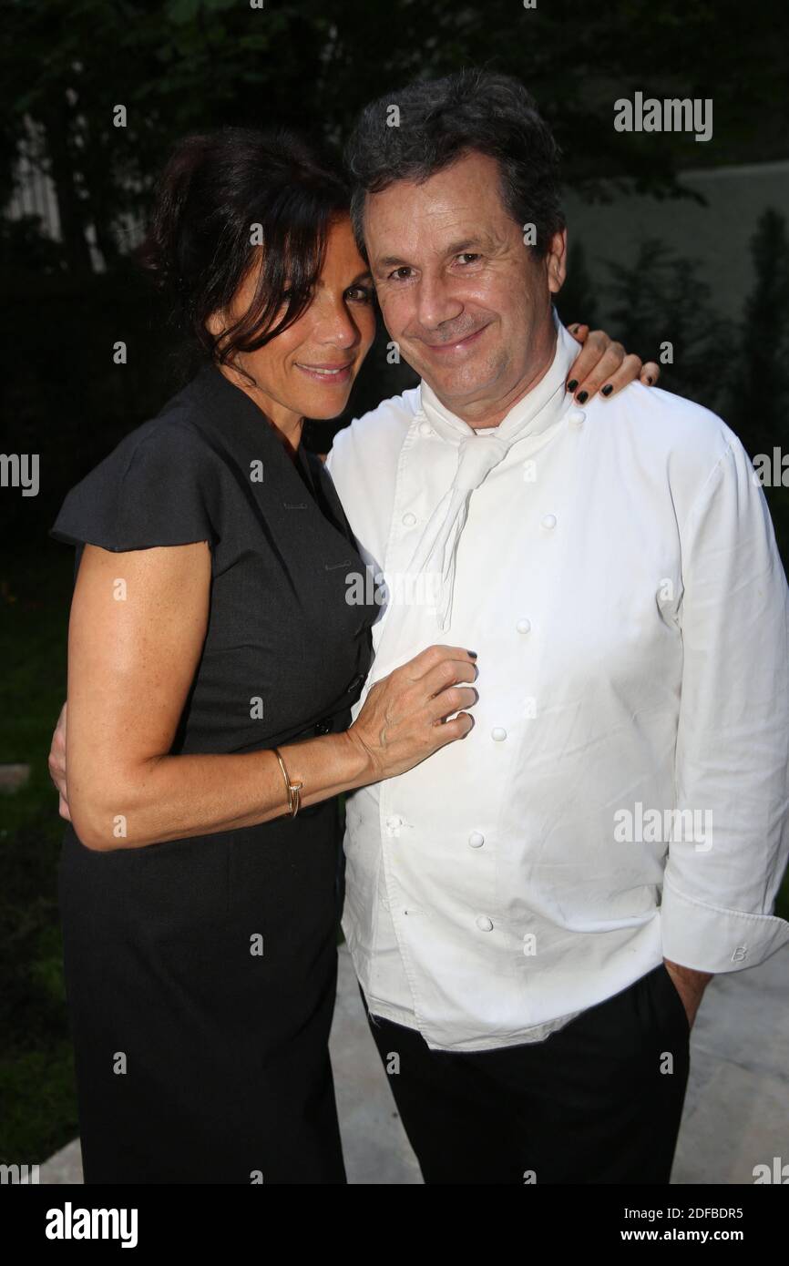 Exclusive - Christophe Leroy and his wife Karine Leroy attending "End ...
