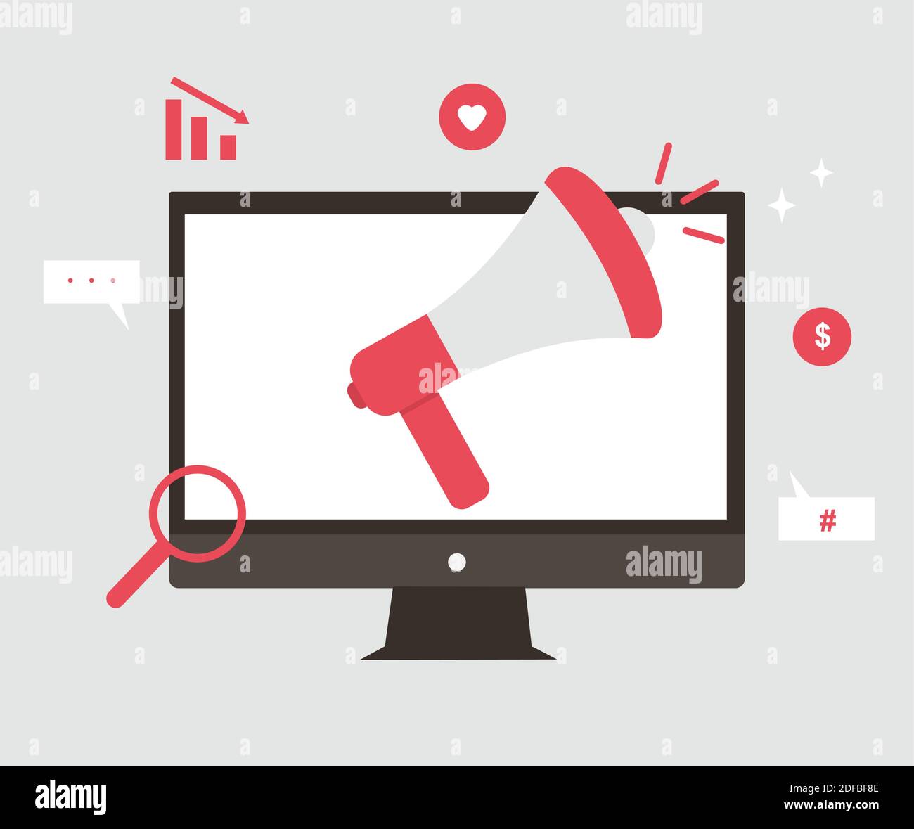 Marketing finance background Stock Vector Images - Alamy