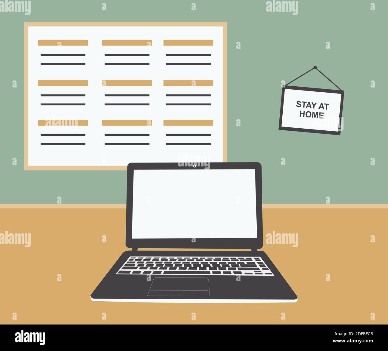 design about the workspace background Stock Vector Image & Art - Alamy