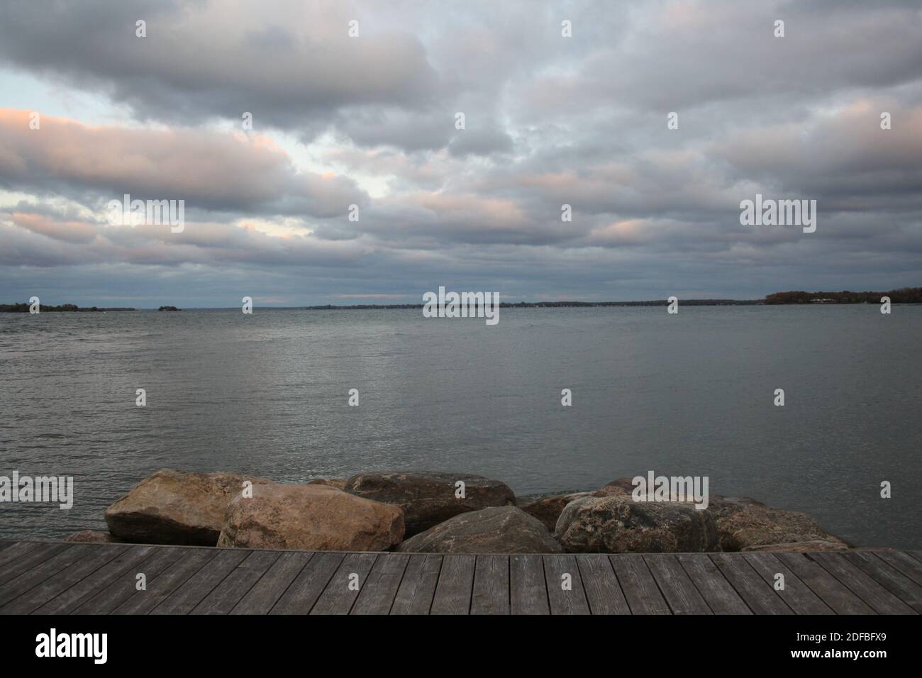 Lake simcoe Ontario Stock Photo - Alamy