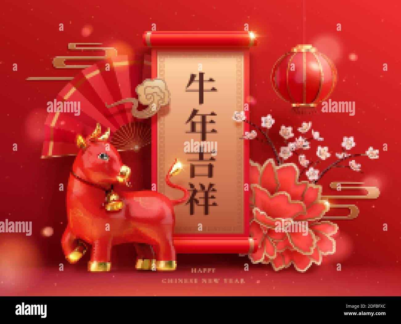 Ceramics cow Stock Vector Images - Alamy