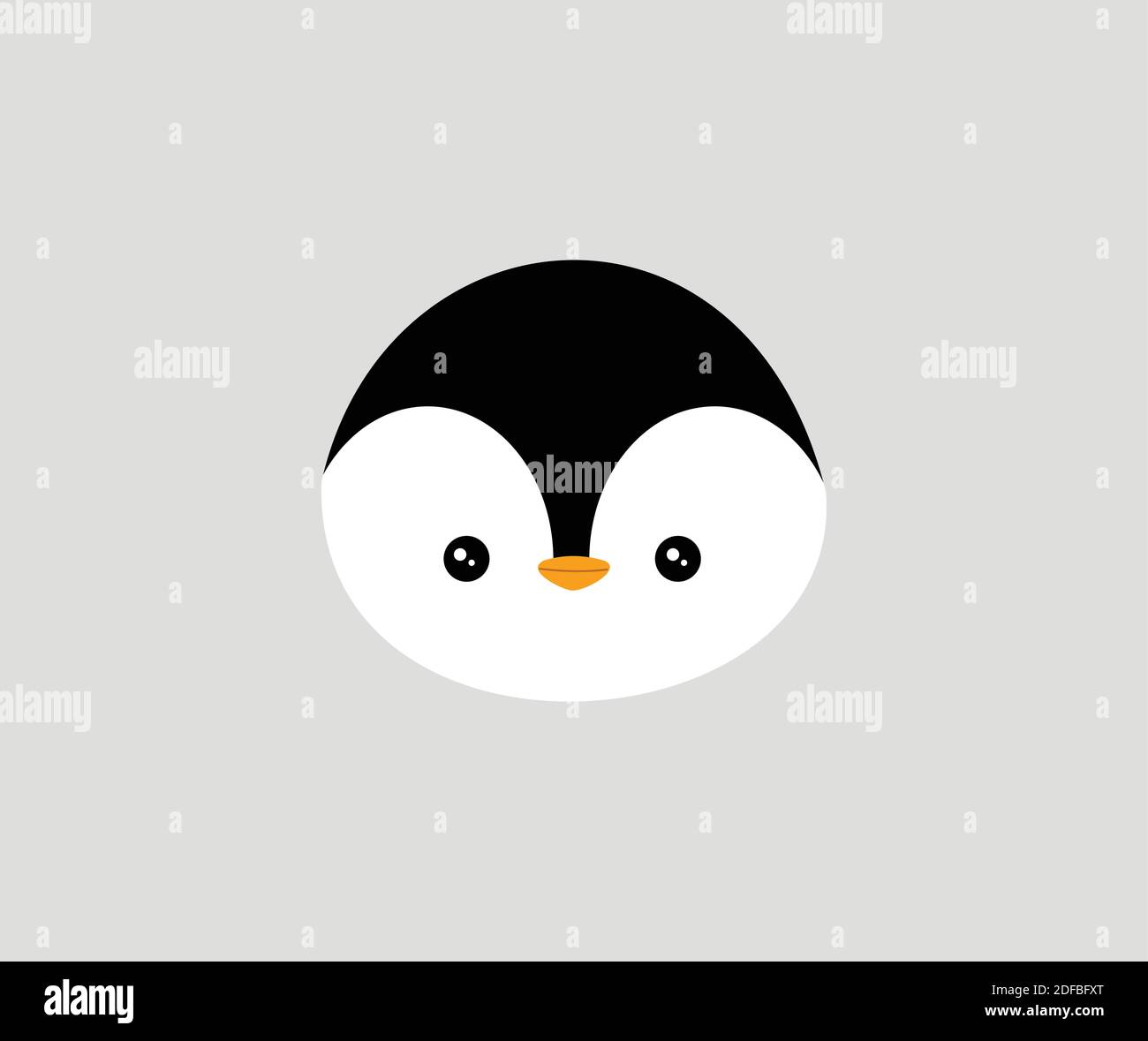 design about penguin head icon Stock Vector Image & Art - Alamy