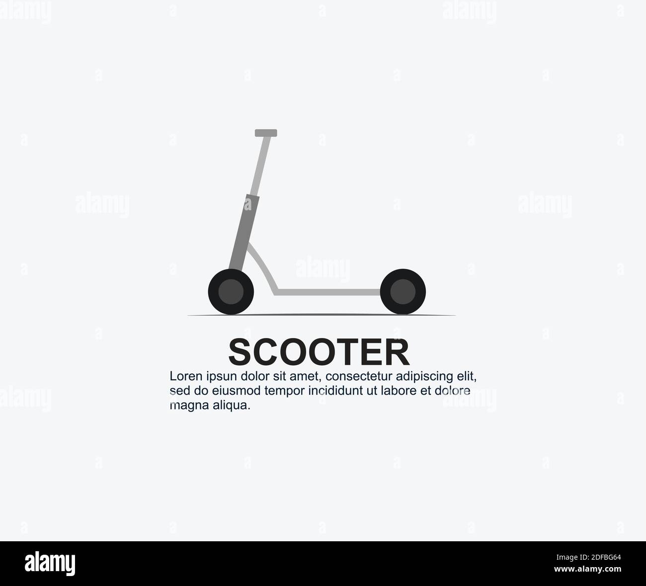 scooter background design Stock Vector Image & Art - Alamy