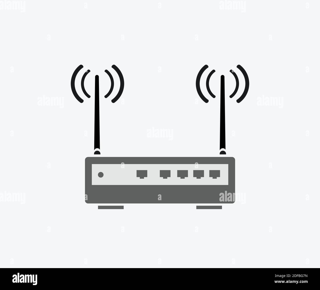 router icon design Stock Vector Image & Art - Alamy