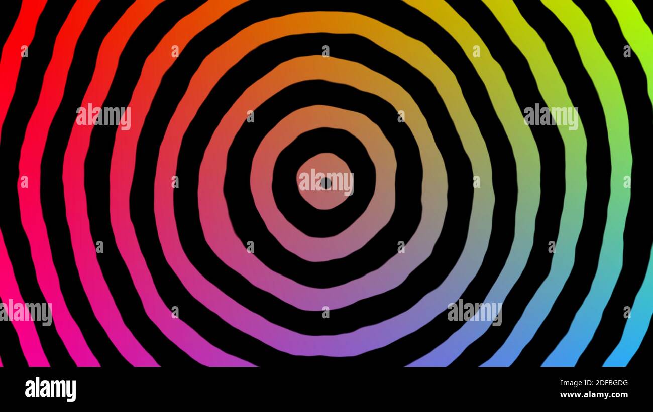 Abstract 3D wavy rippled patterns with colorful background, Abstract ...