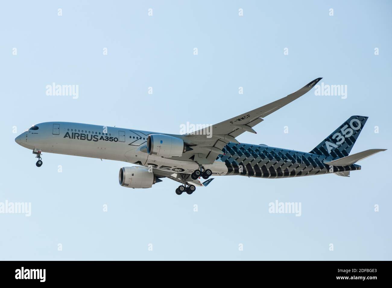 August 30, 2019. Zhukovsky, Russia. long-range wide-body twin-engine ...