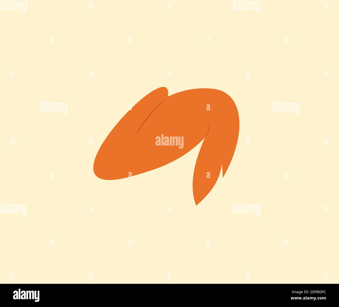 Hot grilled chicken wings Stock Vector Images - Alamy