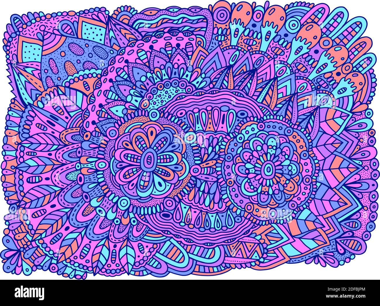Trippy pattern hi-res stock photography and images - Alamy