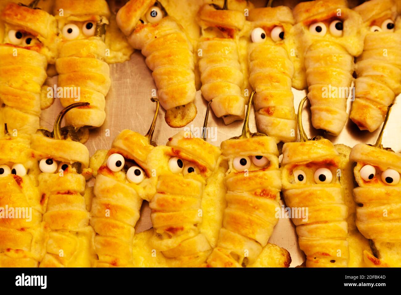 Halloween sausage pastry hi-res stock photography and images - Alamy