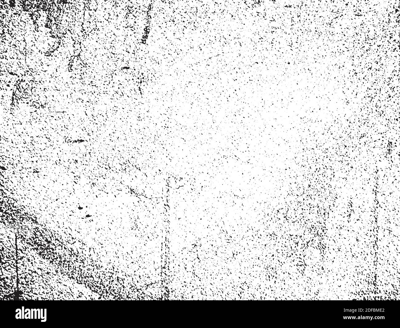 Black and white grunge. Distress overlay texture. Abstract surface dust ...
