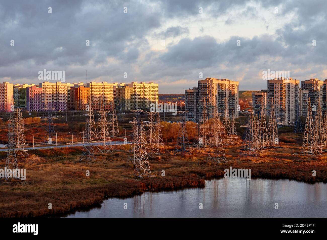 All electric buildings hi-res stock photography and images - Alamy