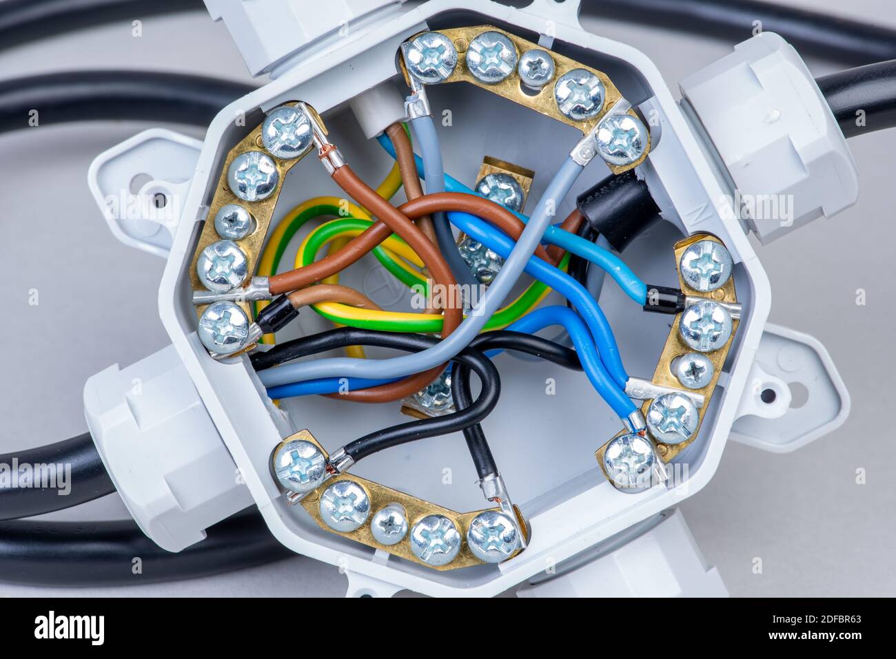 Electrical junction box used hi-res stock photography and images - Alamy