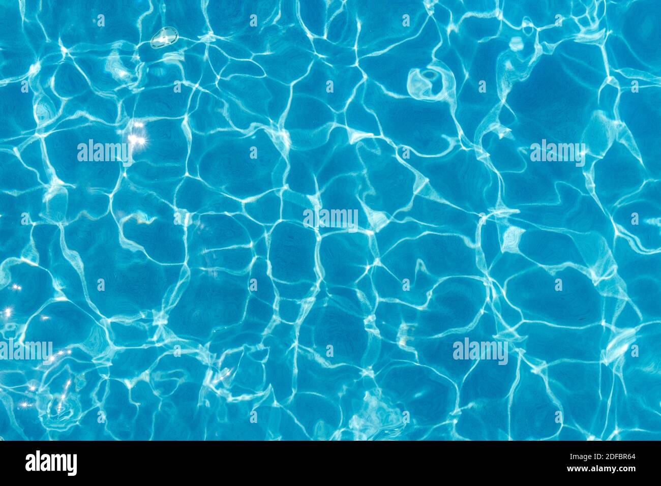 Swimming Pool Surface With Light Reflection and Water Ripple Patterns ...