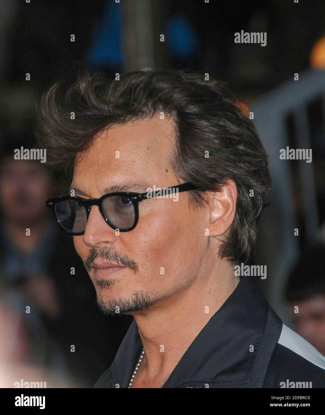 Johnny Depp at Pirates Of The Caribbean On Stranger Tides World ...