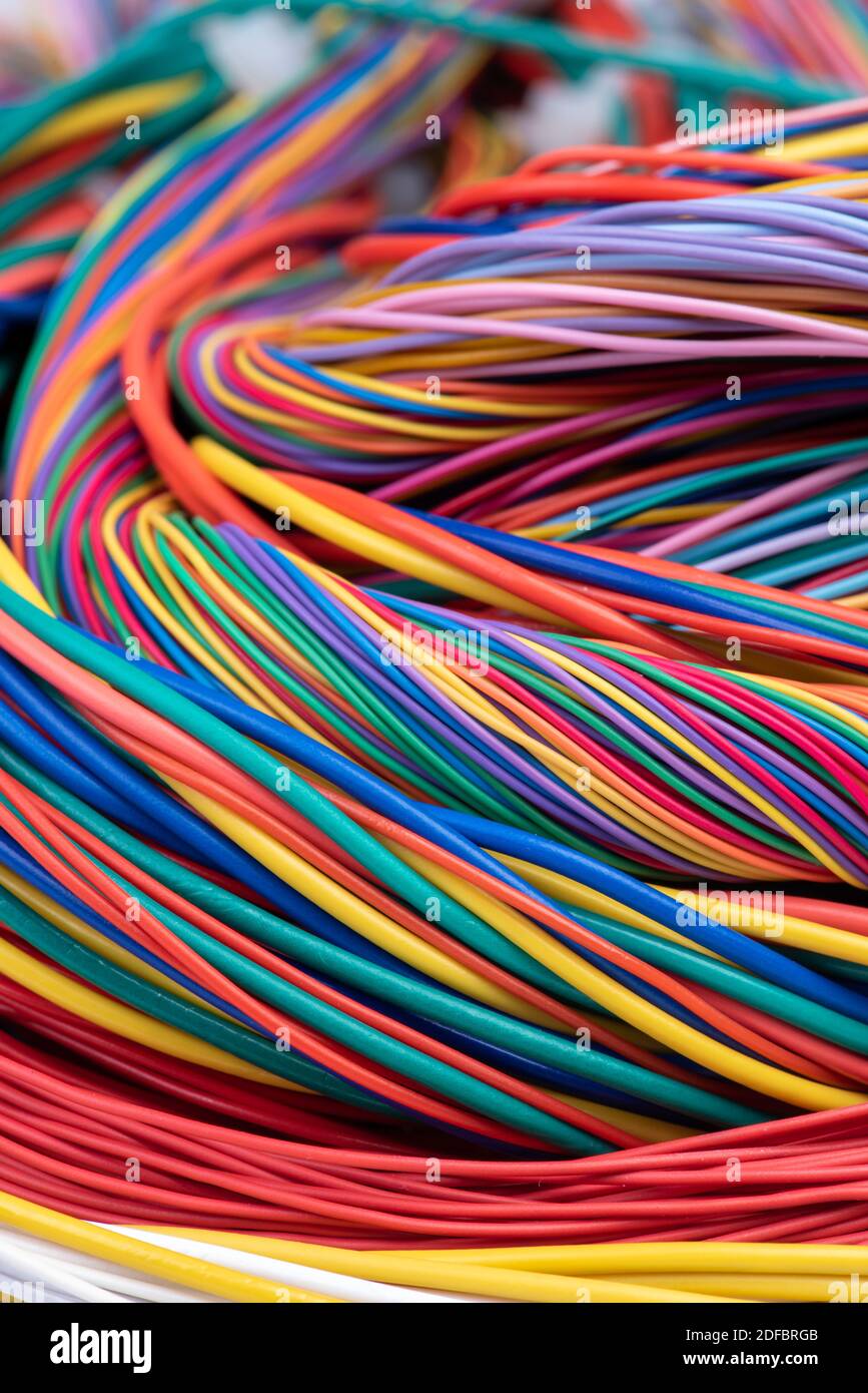 Electrical cable hi-res stock photography and images - Alamy