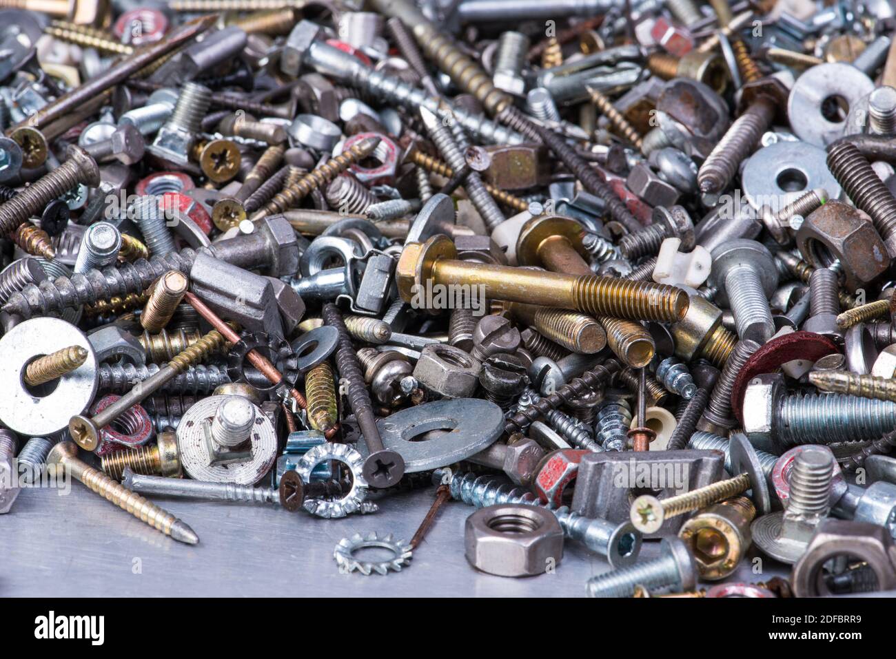 Used up bolts hi-res stock photography and images - Alamy