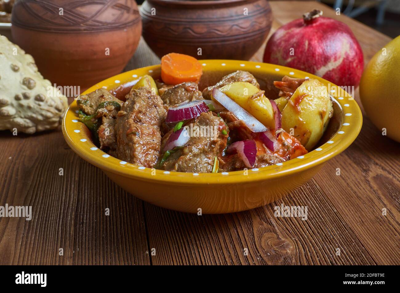 Ragout d'igname - pound beef stew meat popular in most West African ...