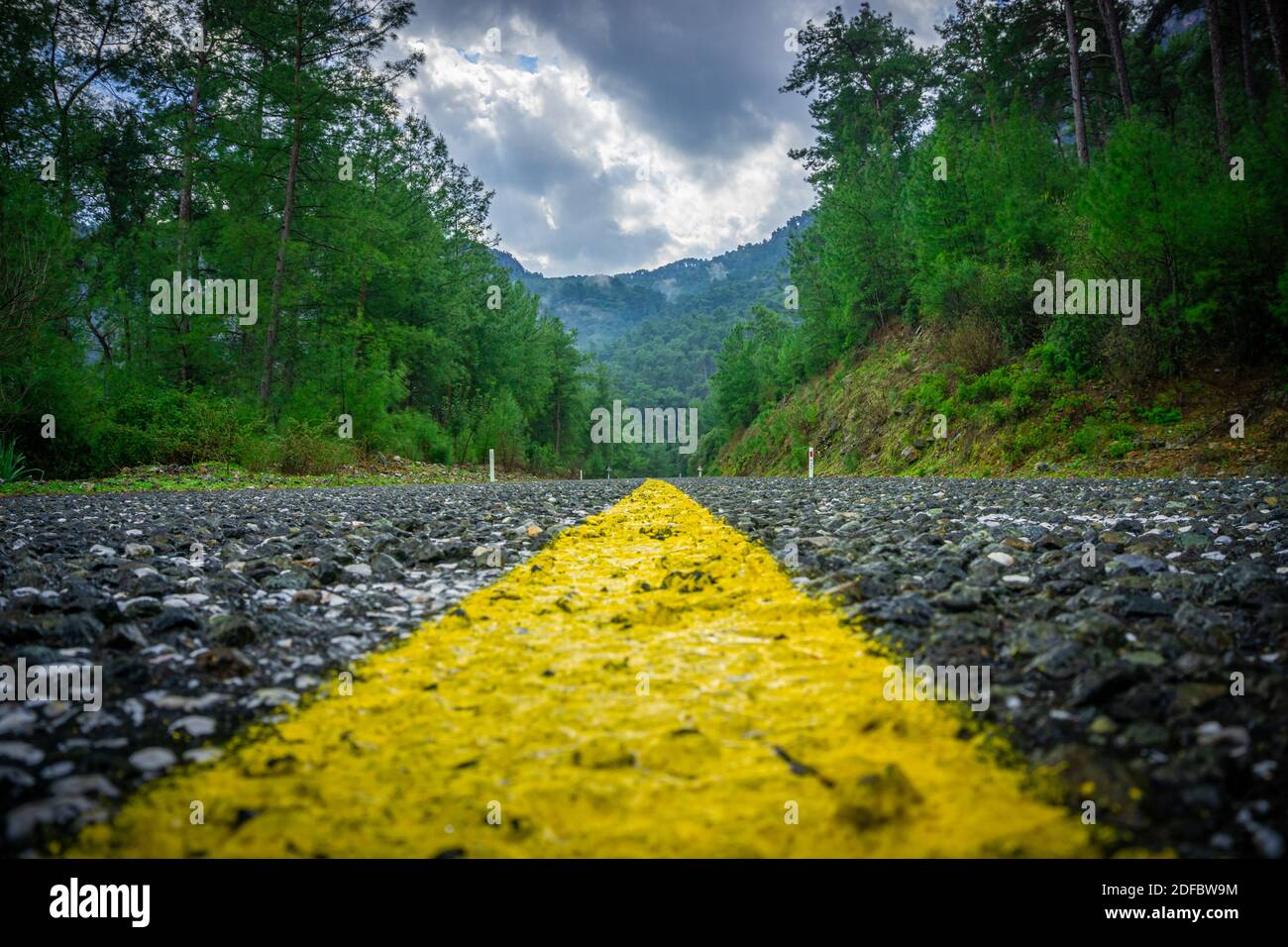 Atmospheric scene road hi-res stock photography and images - Alamy
