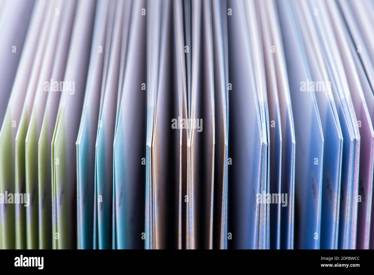 Edge page of open book background Stock Photo - Alamy