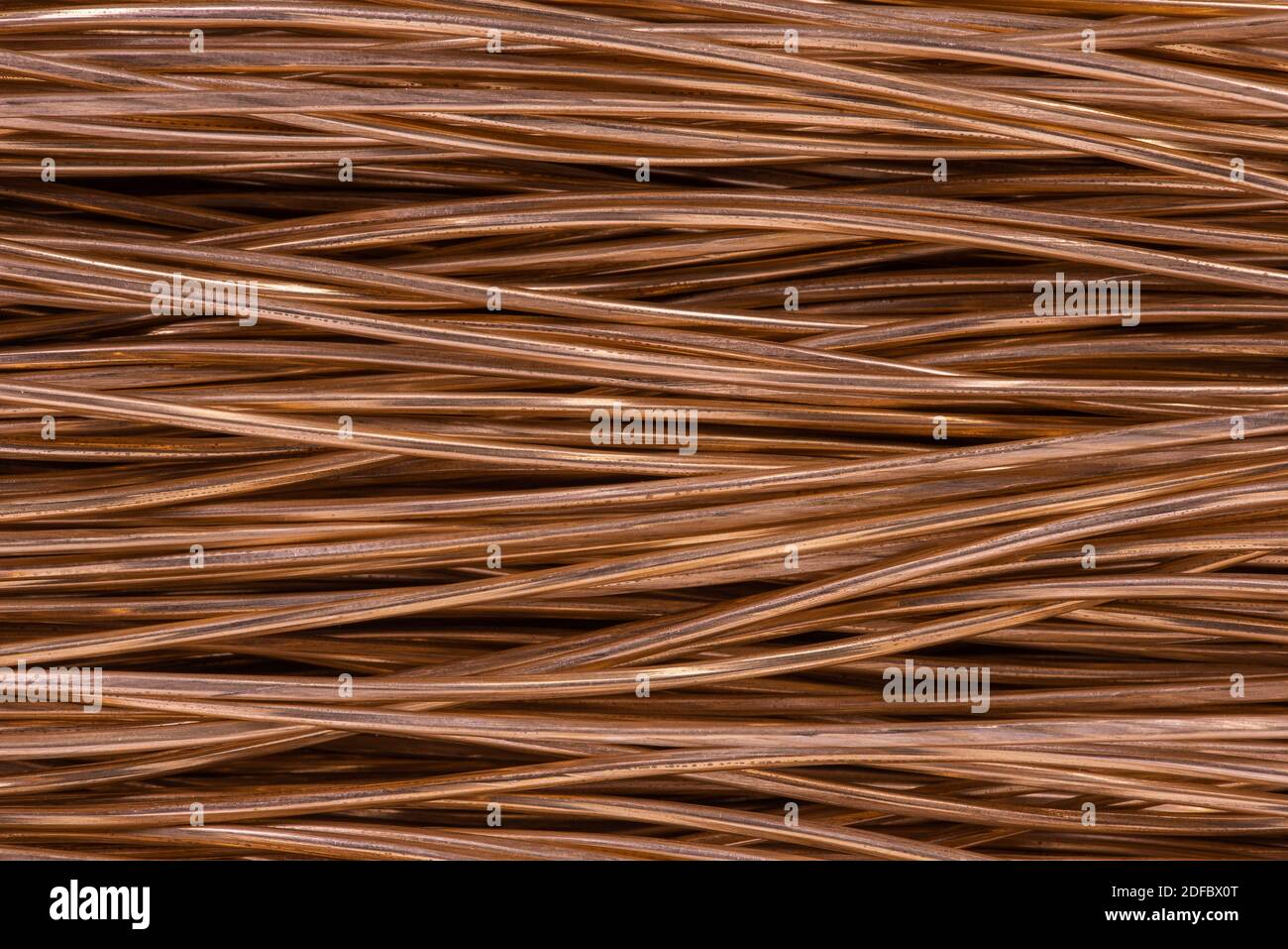 Copper wire texture technology and energy raw material Stock Photo - Alamy