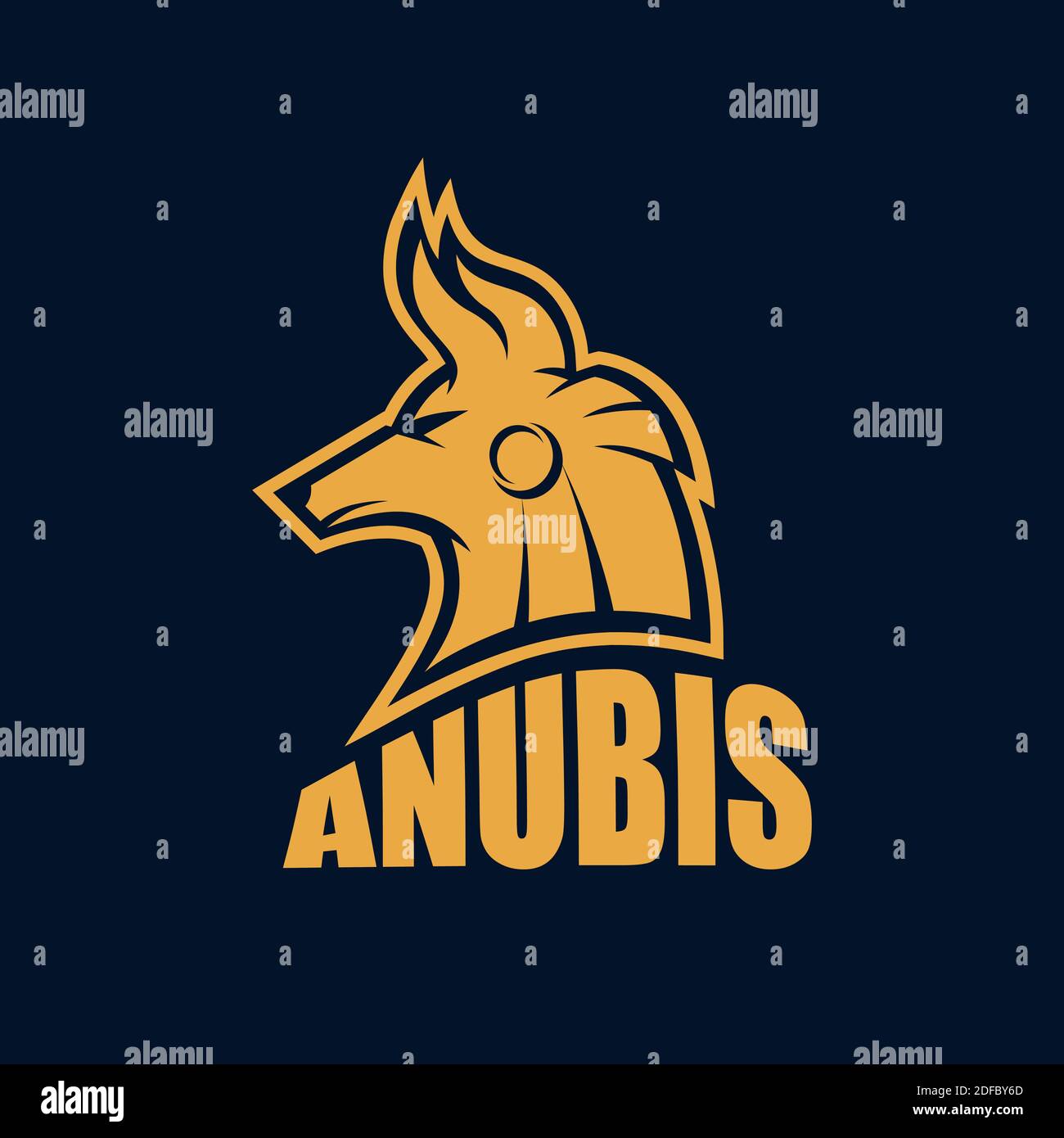 Simbolo Egipcio De Anubis