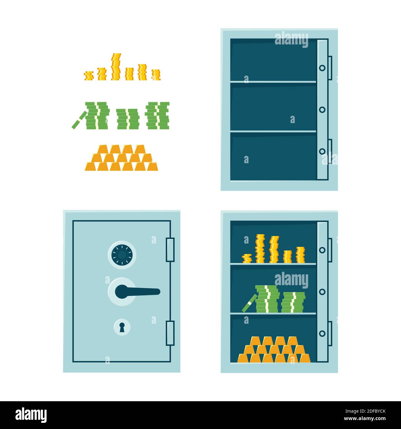 Full wall locker Stock Vector Images - Alamy