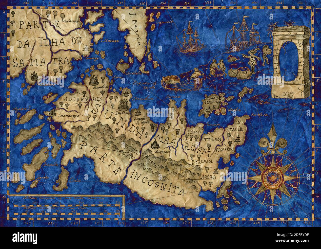 Decorative Nautical Maps