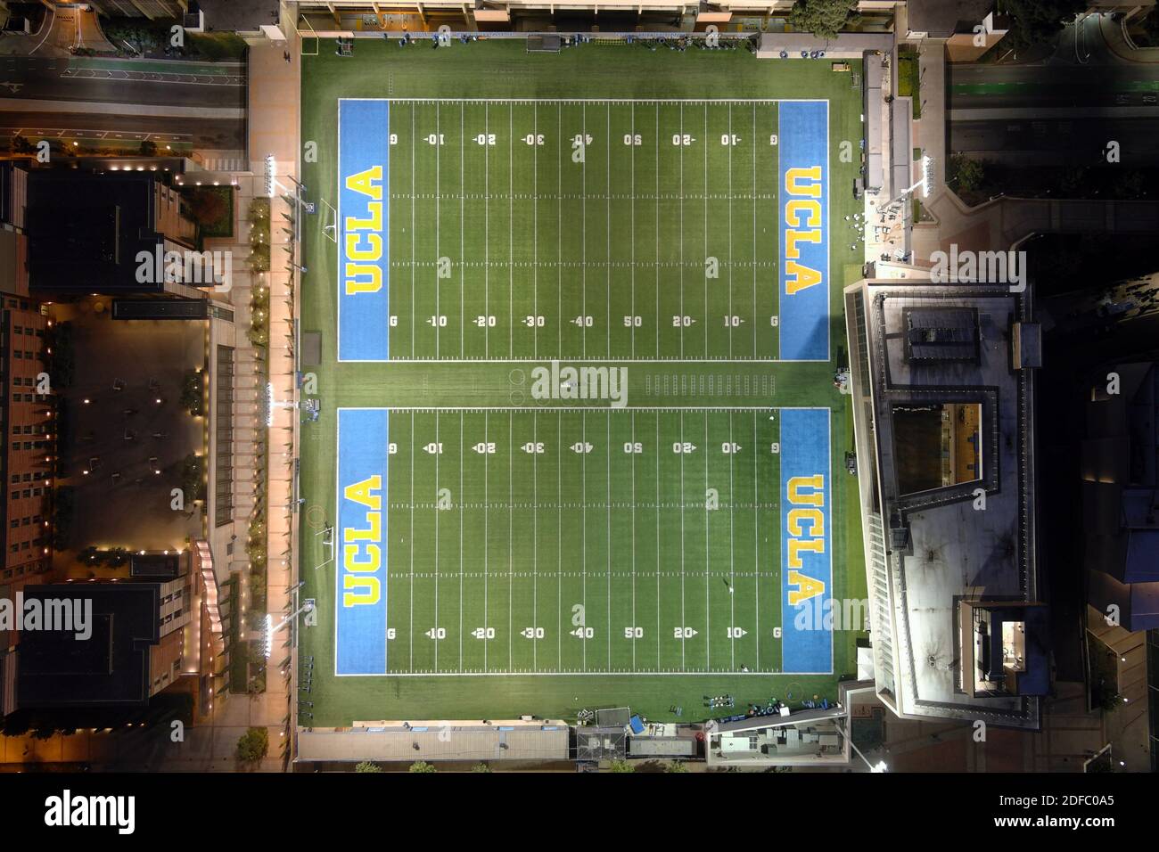 Los Angeles, United States. 30th Nov, 2020. General overall aerial view ...