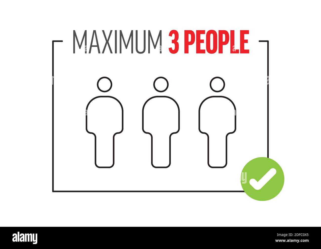 Shop entrance prevention instruction poster template - maximum capacity ...