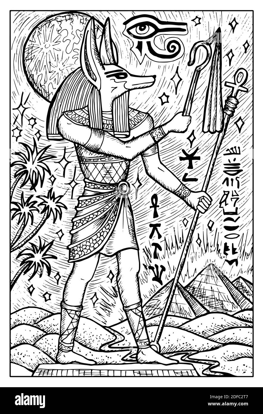 Anubis Black and White Stock Photos & Images - Alamy