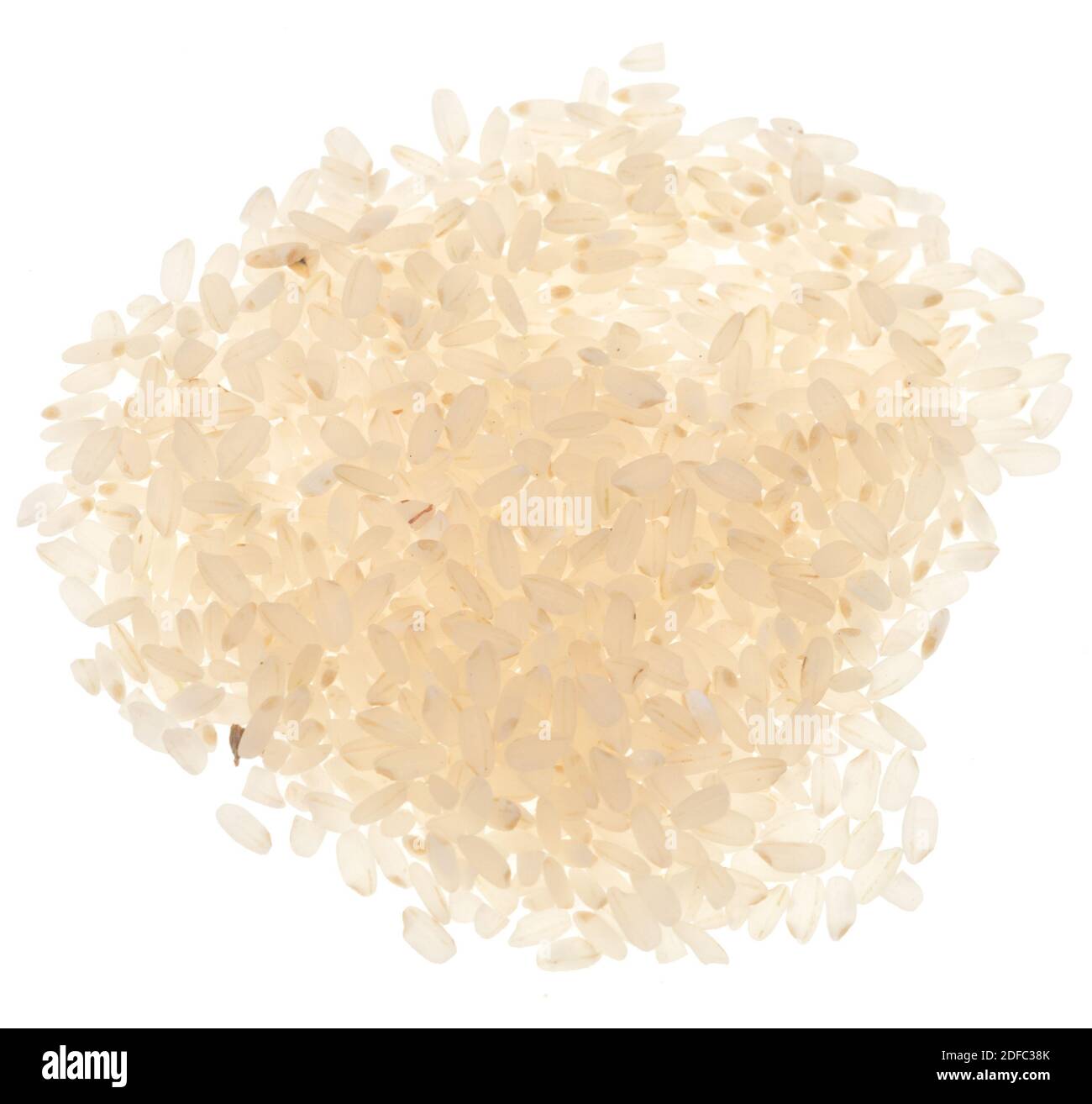 Rice isolated on white background Stock Photo - Alamy