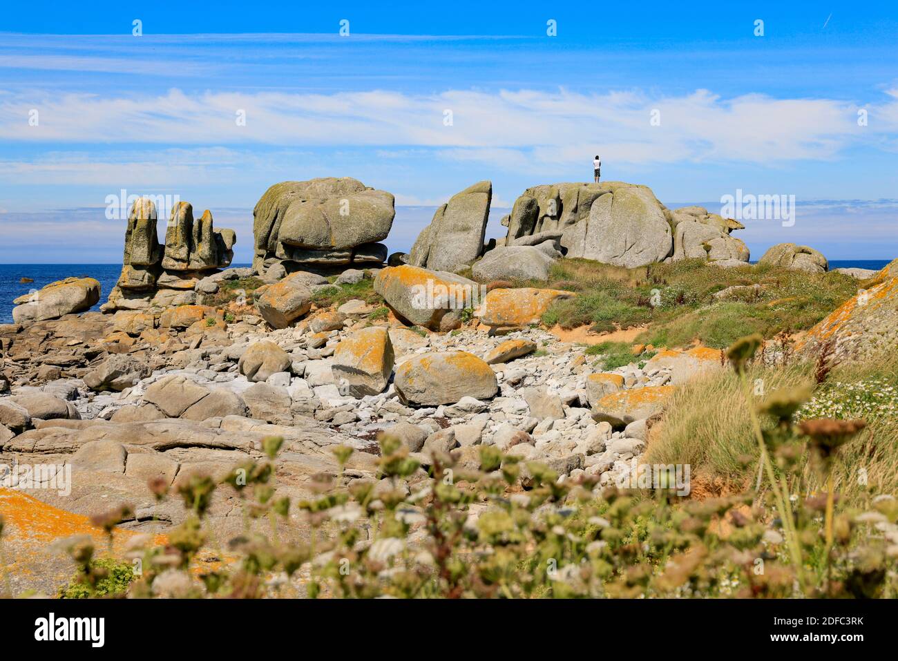 France, Finistere (29), Pays des Abers, C?te des L?gendes, Kerlouan ...