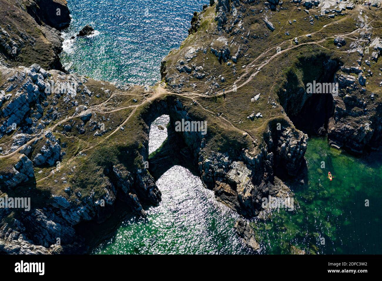 France, Finistere (29), Natural regional park of Armorique, Crozon ...