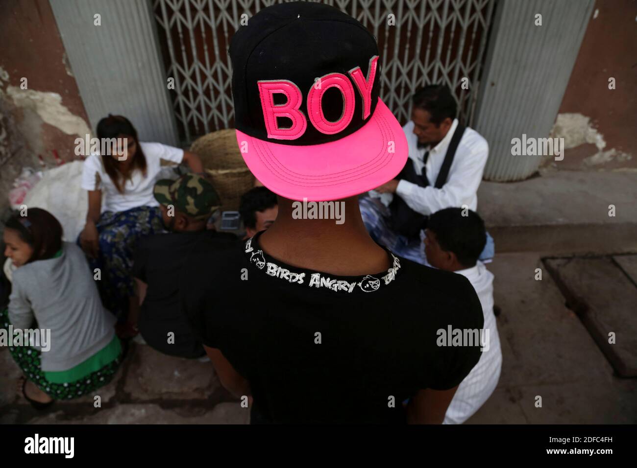 Myanmar (Burma), street scene Stock Photo - Alamy