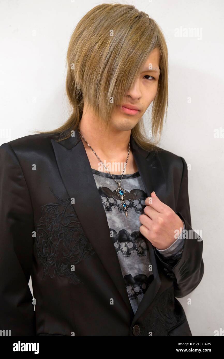 Japan, Japanese man at Laforet Harajuku in Tokyo Stock Photo - Alamy