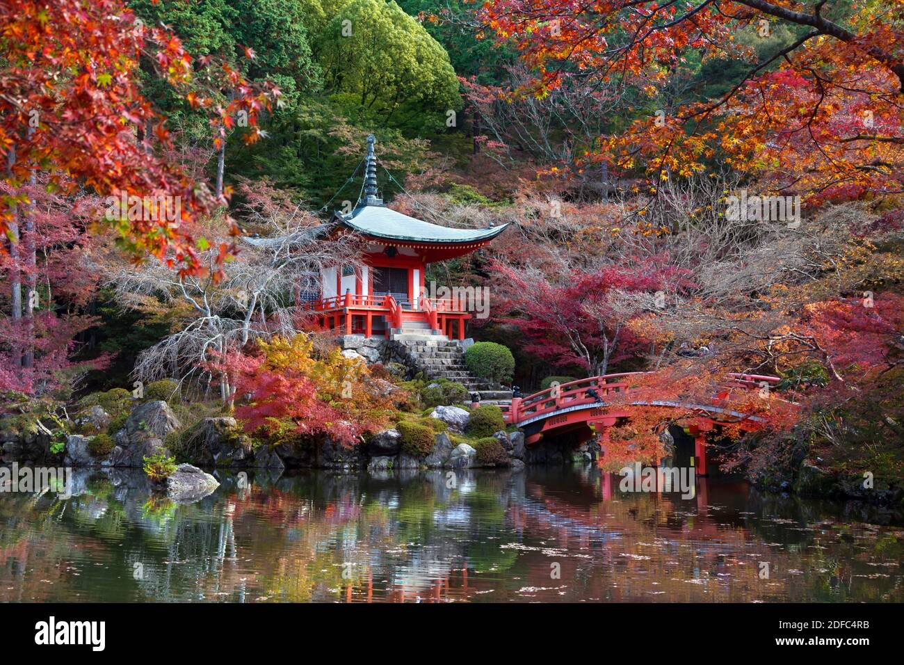 Japan, temple of the Shingon sect of Japanese Buddhism and a UNESCO ...