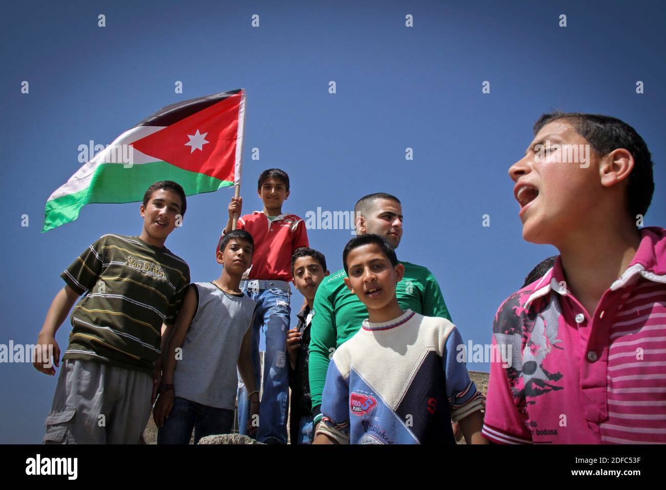 Children proudly display hi-res stock photography and images - Alamy