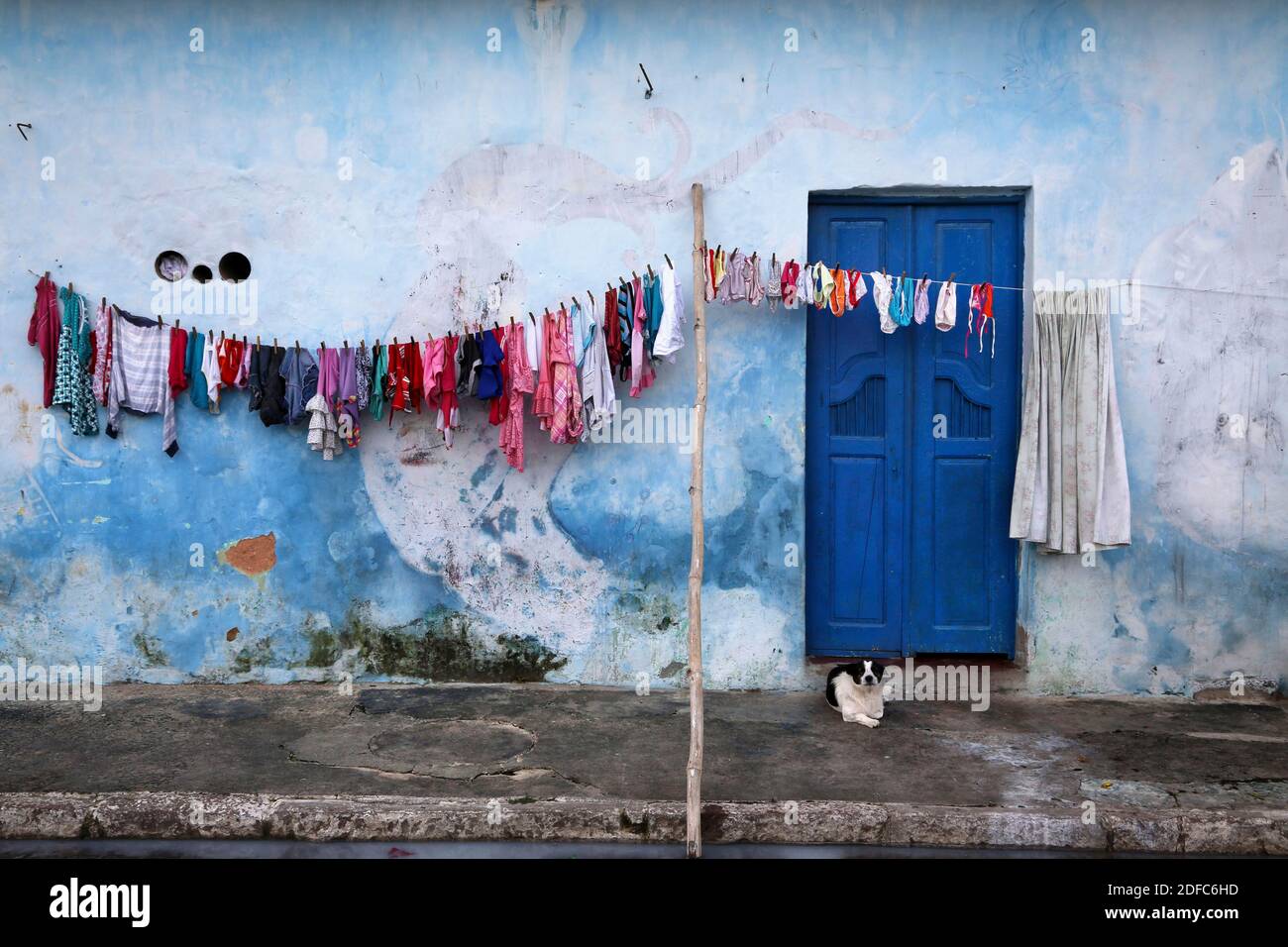 Brazil, Bahia, house architecture in Cachoeira Stock Photo - Alamy
