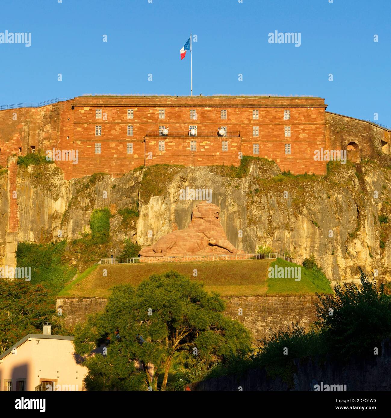 France, Territoire de Belfort, Belfort, citadel of Vauban, castle and ...