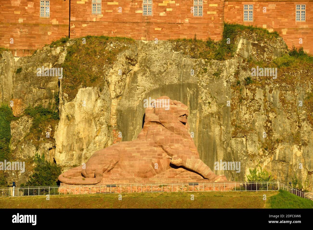 France, Territoire de Belfort, Belfort, citadel of Vauban, castle and ...