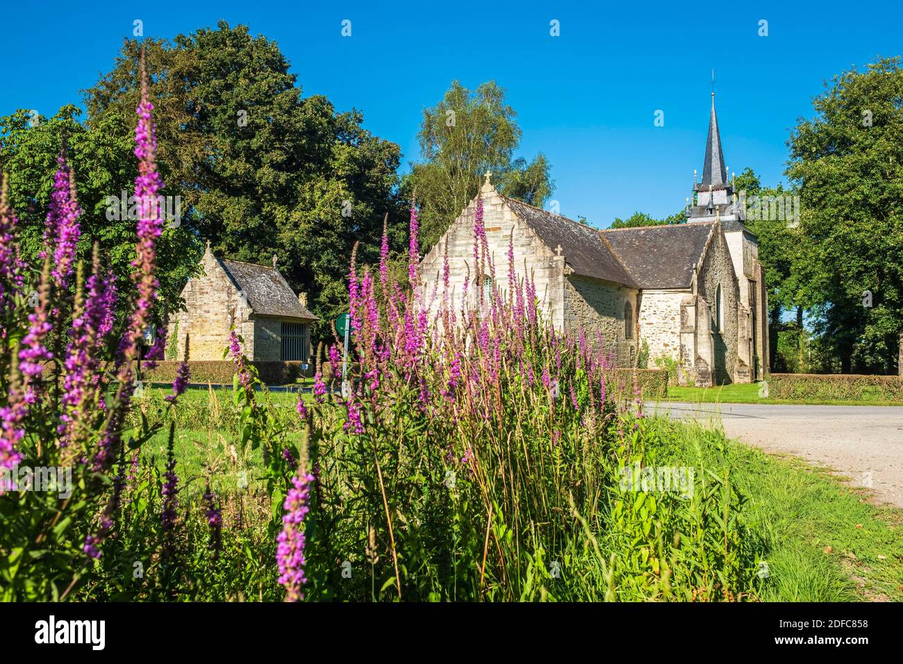 France, Morbihan, Noyal-Pontivy, 15th and 16th centuries Sainte-Noyale ...