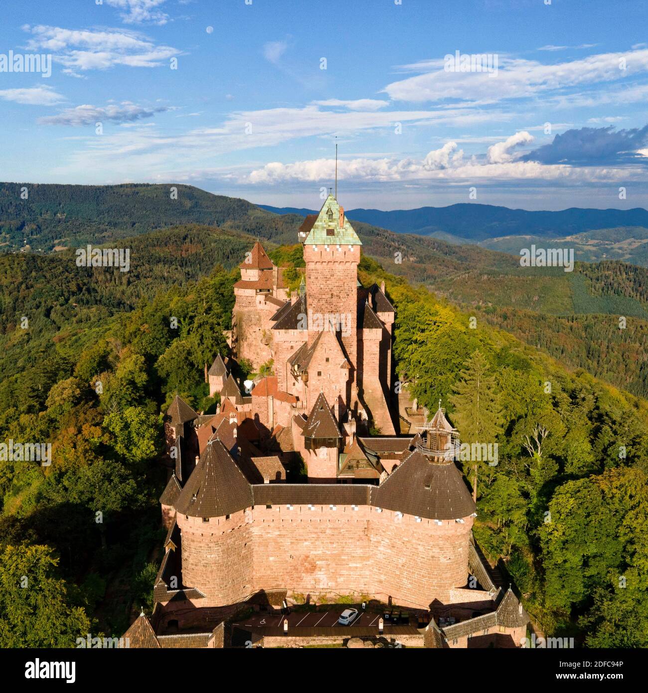 France, Bas Rhin, Alsace Wine Road, Orschwiller Stock Photo - Alamy