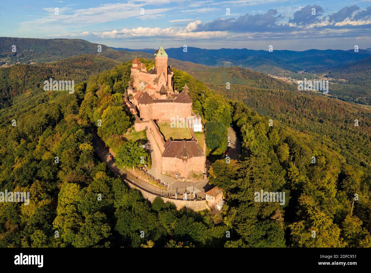 France, Bas Rhin, Alsace Wine Road, Orschwiller Stock Photo - Alamy