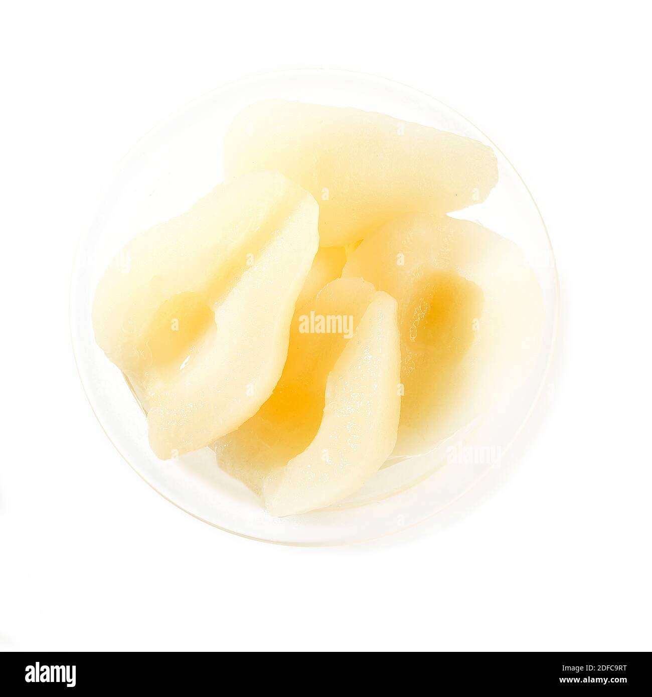 Pears in syrup Stock Photo - Alamy