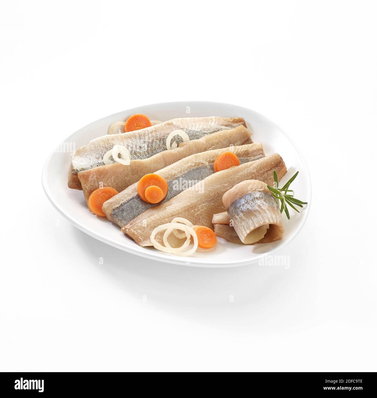 Smoked herring fillets Stock Photo - Alamy