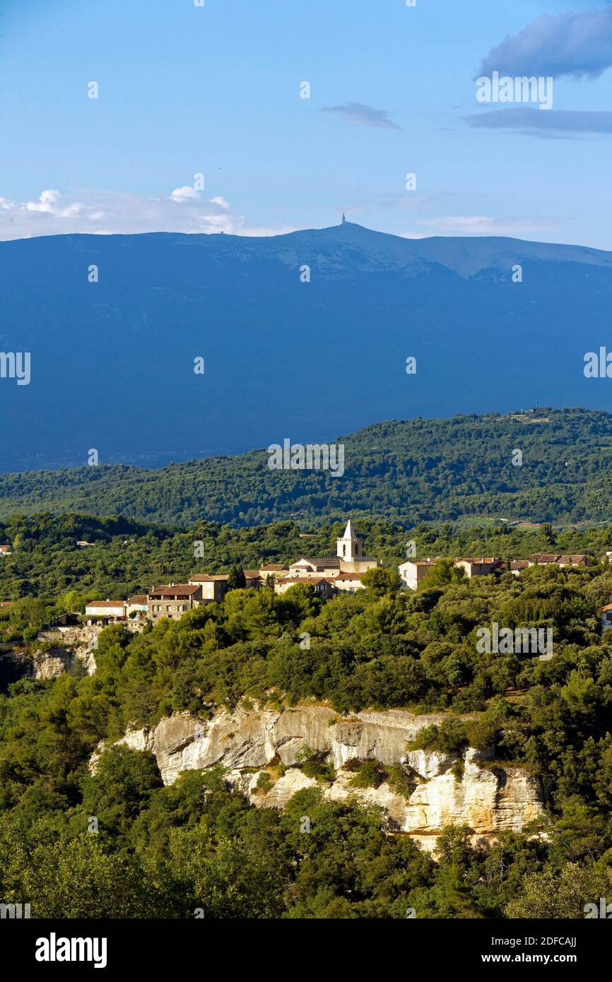 France, Vaucluse, Venasque, labelled Les Plus Stock Photo - Alamy