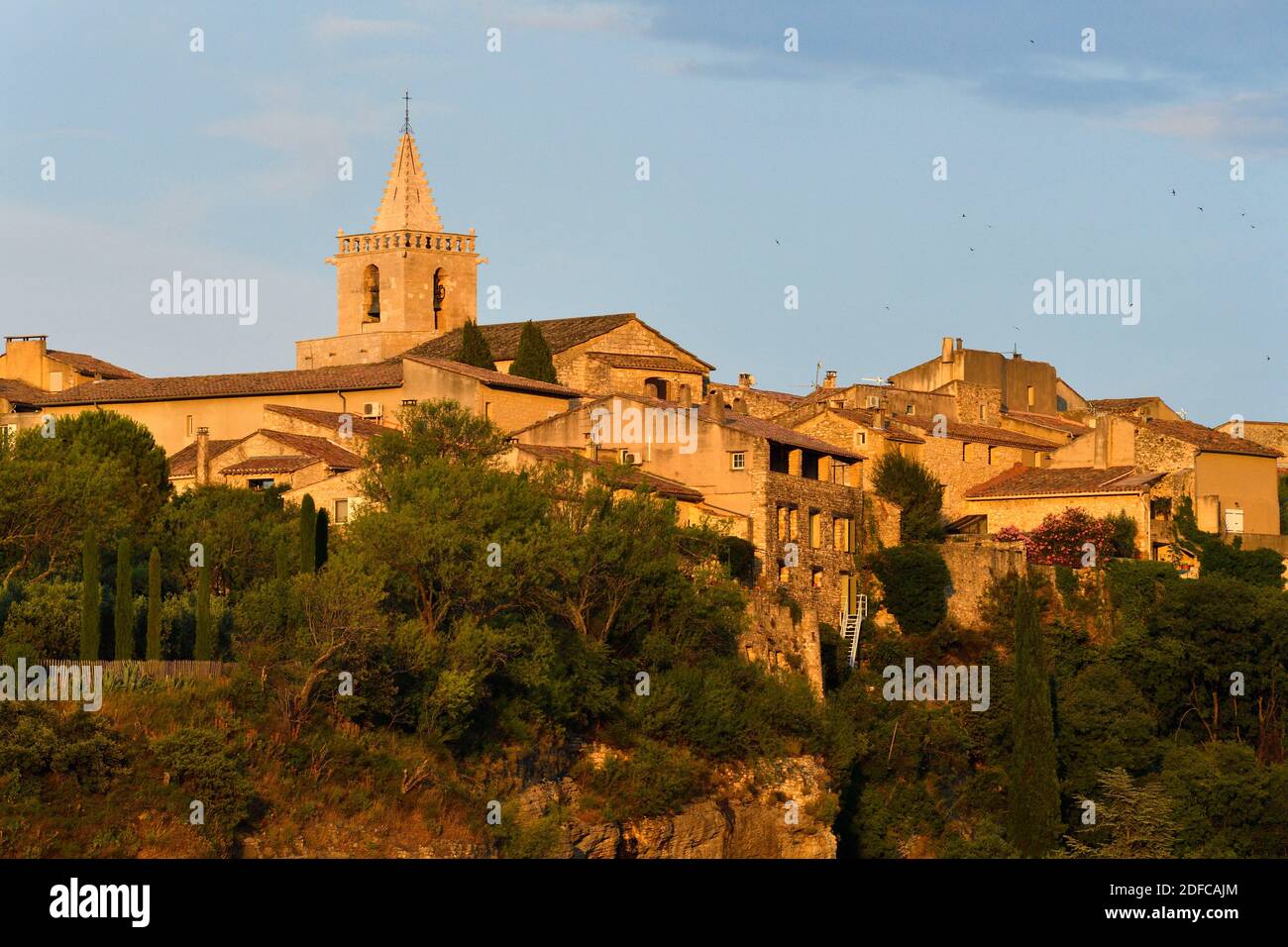 France, Vaucluse, Venasque, labelled Les Plus Stock Photo - Alamy