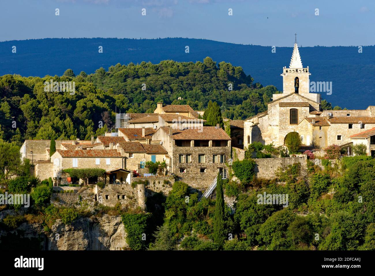 France, Vaucluse, Venasque, labelled Les Plus Stock Photo - Alamy