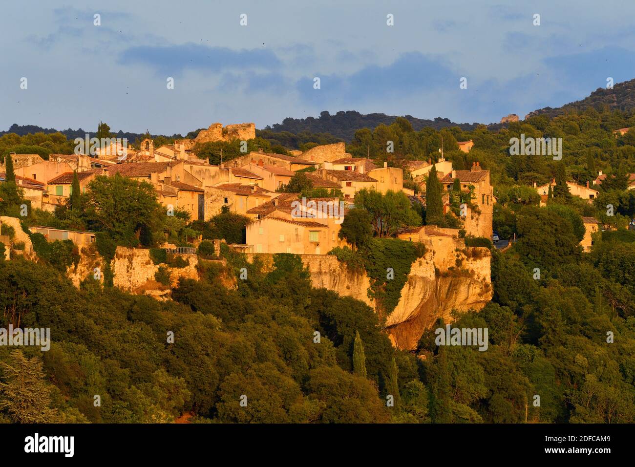 France, Vaucluse, Venasque, labelled Les Plus Stock Photo - Alamy