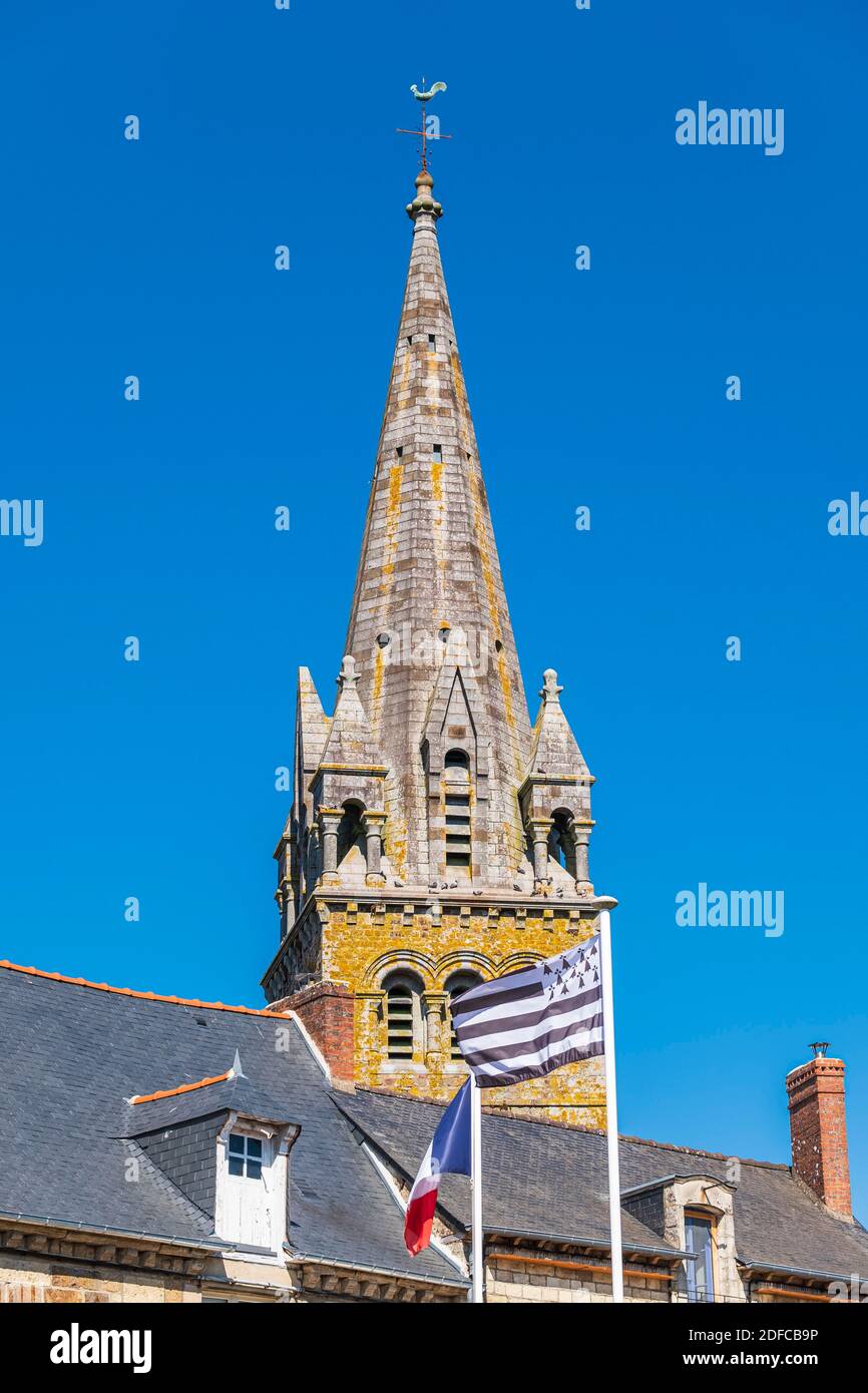 Becherel church hi-res stock photography and images - Alamy